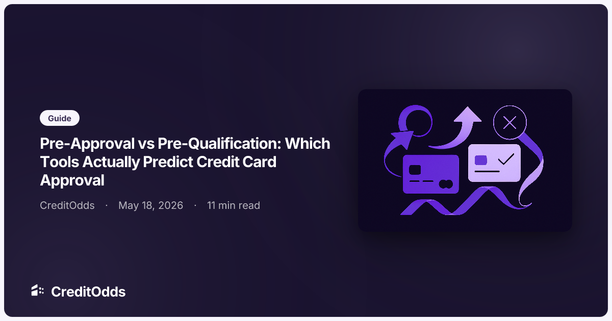 Pre-Approval vs Pre-Qualification for Credit… | CreditOdds