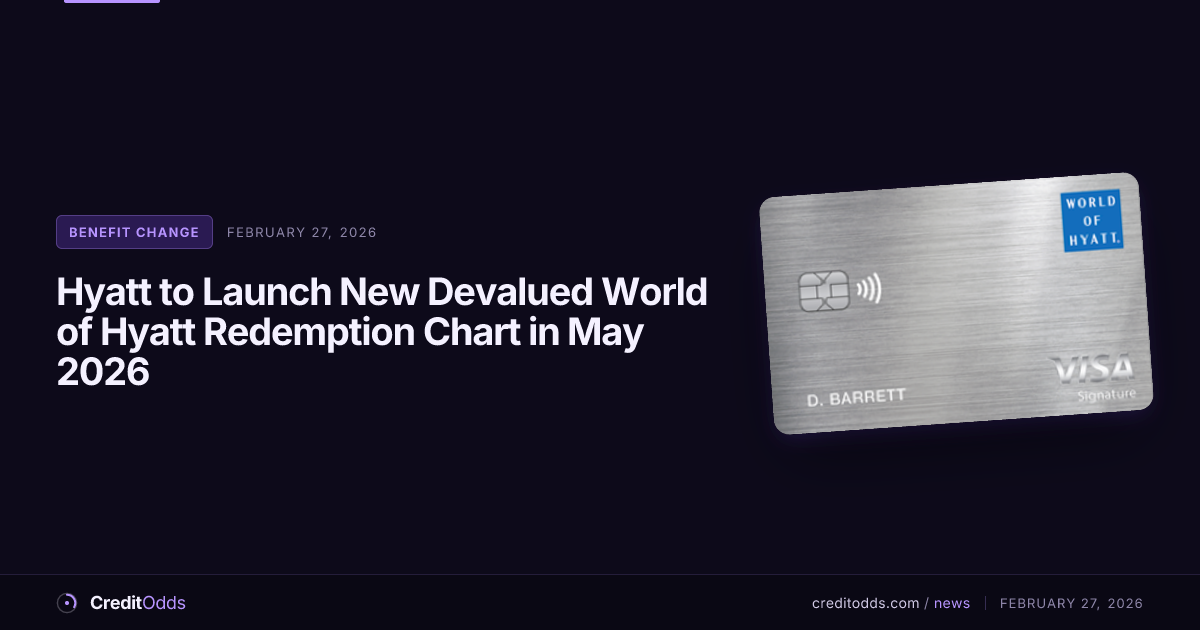 Hyatt to Launch New Devalued World of Hyatt… | CreditOdds